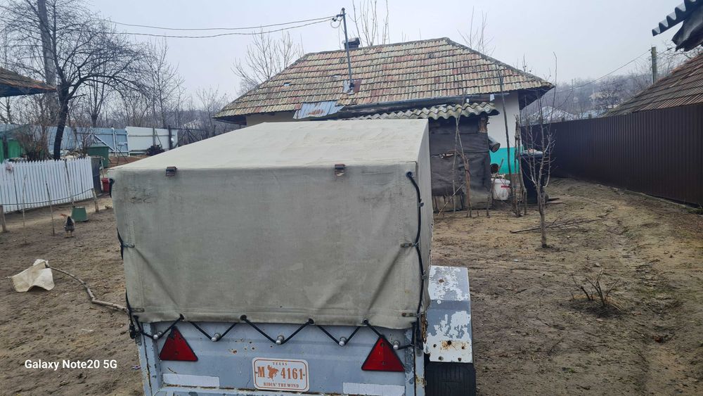 Remorca auto cu prelată Barlad • OLX.ro