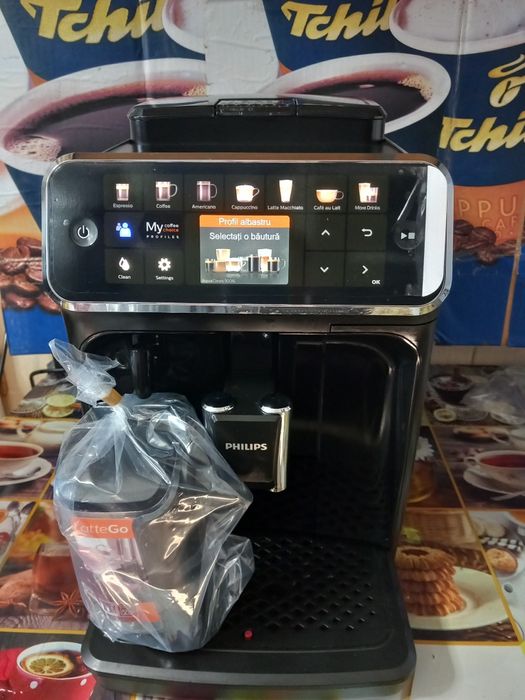Expresor cafea Philips Latte Go 5400: 5500 cană noua, câteva cafele ...