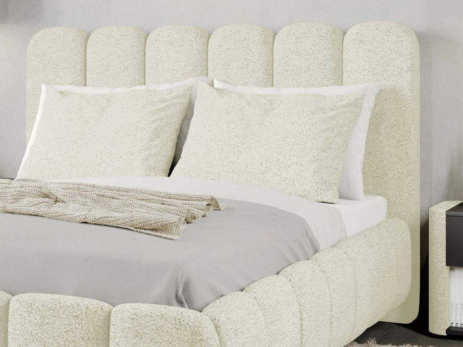 Pat Tapitat Bari Alb Coral 15 cu somiera rabatabila si lada Bucuresti Sectorul 1 • OLX.ro