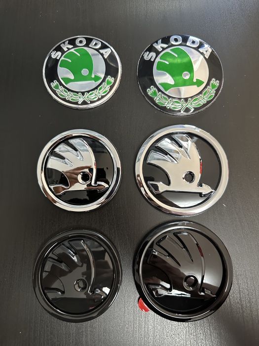 Emblema embleme skoda 80mm 90mm Bucuresti Sectorul 3 • OLX.ro