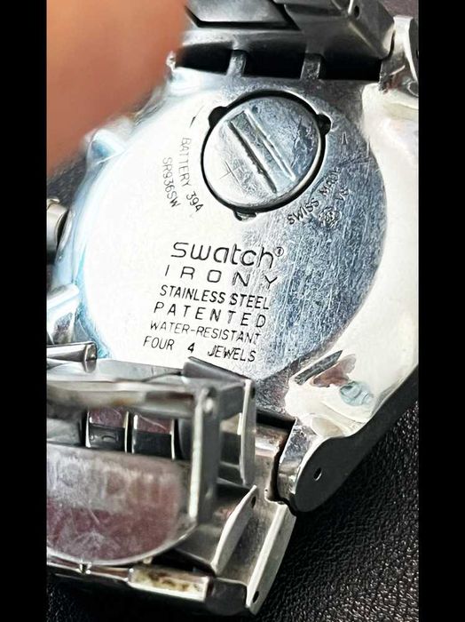 Ceas Swatch Irony Chrono Stainless Steel, 4 jewels Iasi • OLX.ro