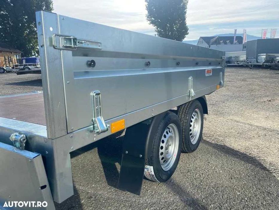 Remorca 2axe cu sistem de franare/remorca auto 750kg/Nordica/263/145 Ploiesti • OLX.ro