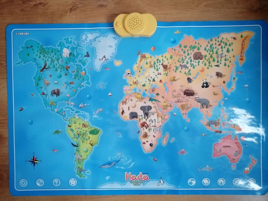 Harta lumii animale momki Timisoara • OLX.ro