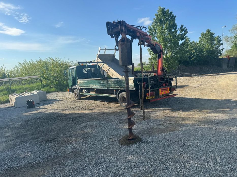 MAN 8.155 cu macara Palfinger Falticeni • OLX.ro