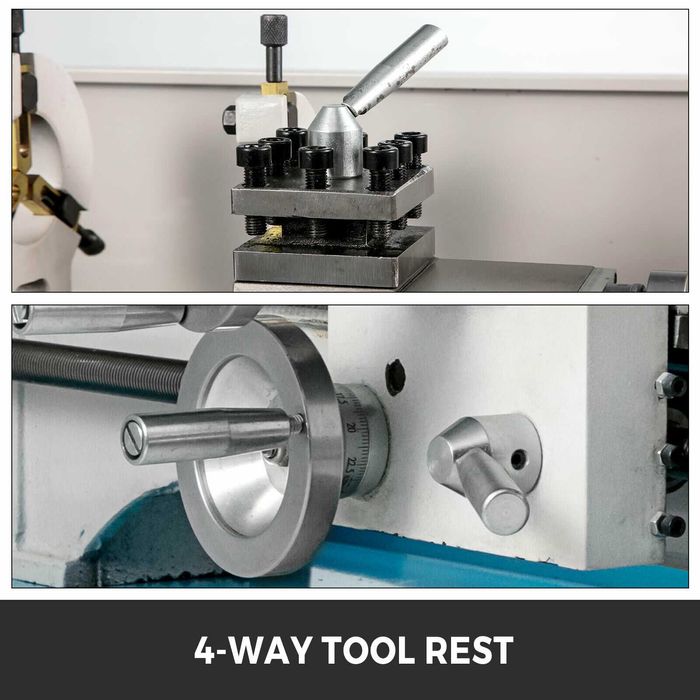 Mini strung metalic precizie ridicata 750w ,viteza reglabila ecran led ...