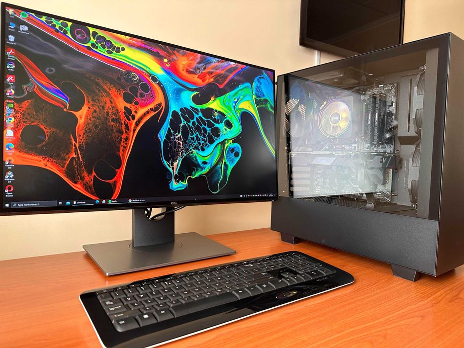 PC Gaming / Workstation, AMD Ryzen 9 + Monitor 4K Dell 27’’ Galati • OLX.ro