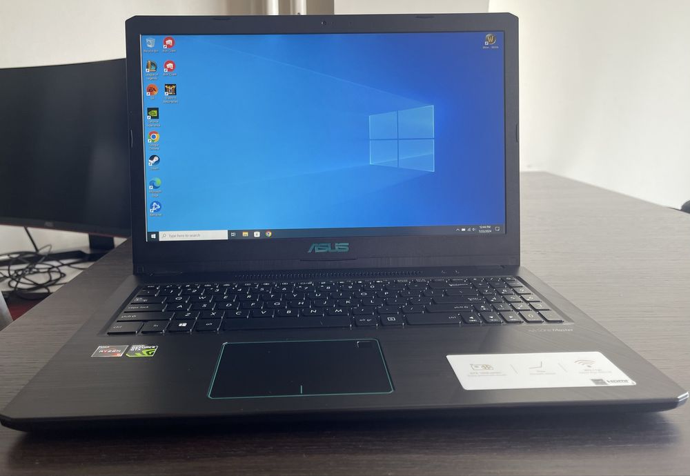 Laptop Asus X570ZD, Ryzen 5, RAM 16GB, 512 GB SSD, Nvidia GTX 1050 4GB ...