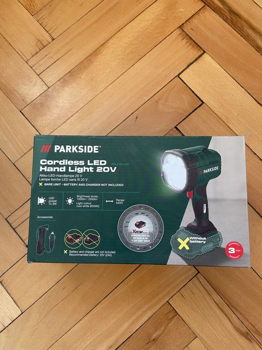 Parkside Cordless Led hand light 20v гр. София Хиподрума • OLX.bg
