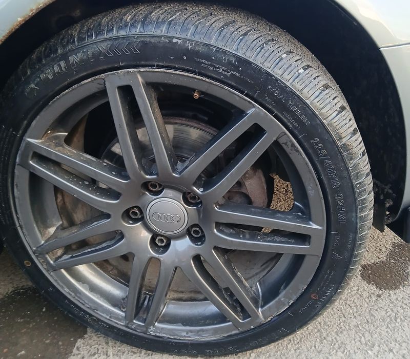 Jante 5x112 r18 audi a3 a4 a5 a6 vw skoda seat anvelope 225 40 r18 ...