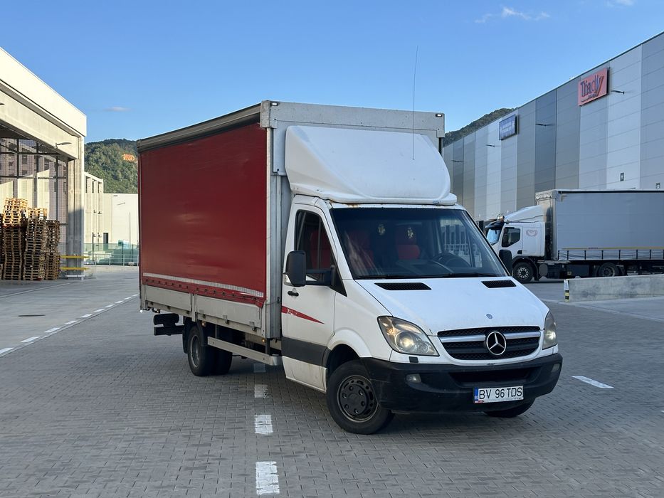 Mercedes Sprinter 518 3.0 V6 190cp / 10 europaleti / Prelata / Cat. B ...