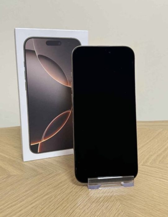 IPhone 16 Pro Max Desert Gold 256GB Full Box - Nota 10 din 10! Bacau ...