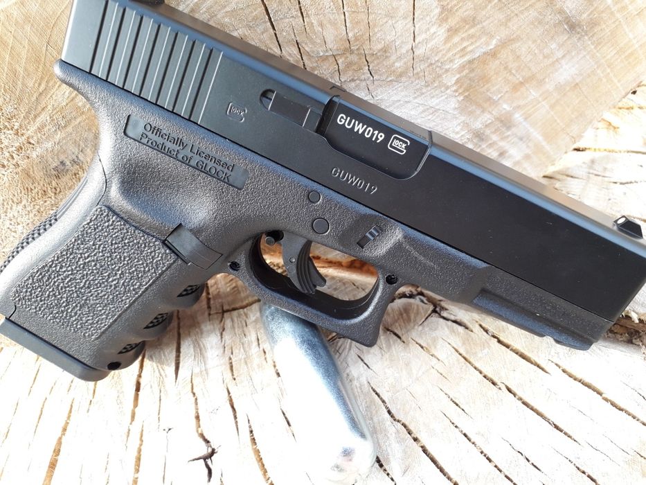 Glock 19 UPGRADAT 4.5J metalic Hop-up fix 6mm pistol airsoft Walther ...