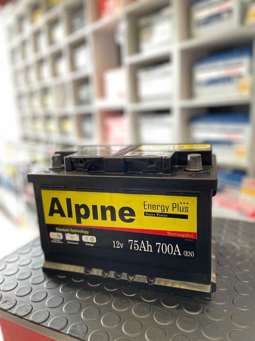 ПЕРФЕКТЕН акумулатор Alpine 75Ah и много други предложения гр. Пловдив Сточна гара • OLX.bg