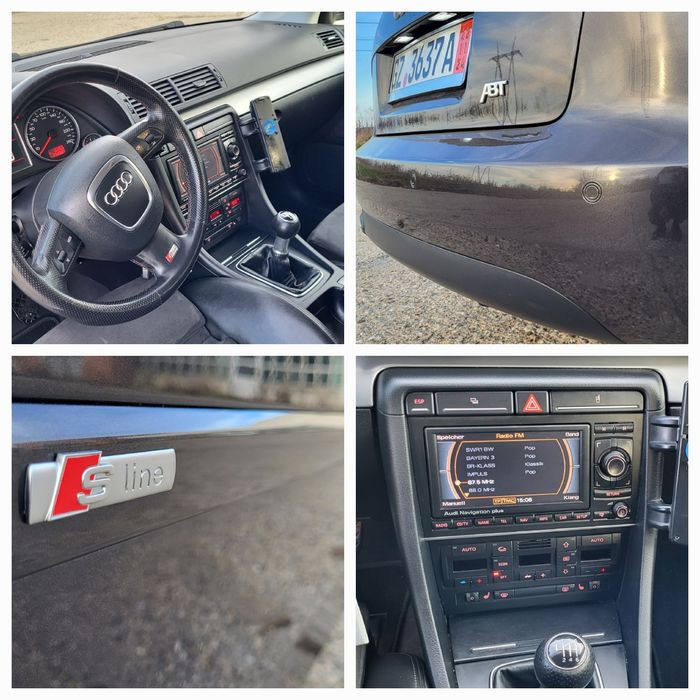 Audi a4 b7 s line 2.0 tdi 140 cp 1 ax came Miercurea Sibiului • OLX.ro