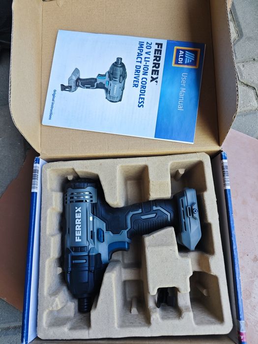 Bormasina cu impact FERREX 20V pistol filetanta surubelnita Barasti ...