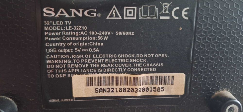 Телевизор SANG 32'' LED TV гр. Кюстендил Могилата • OLX.bg