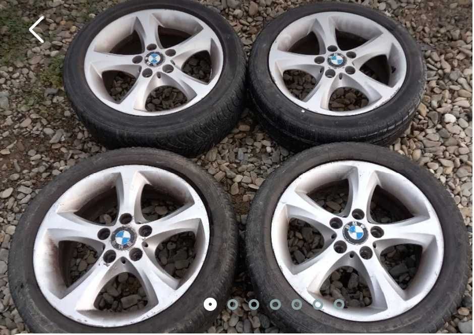 Set 4 jante roti BMW 5x120 R17 anvelope m+s 205 50 R17 Bucuresti Sectorul 1 • OLX.ro