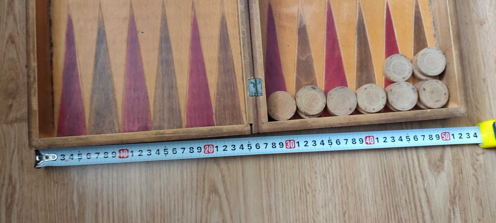 Joc table vintage 52x52cm puluri de lemn Bucuresti Sectorul 2 • OLX.ro