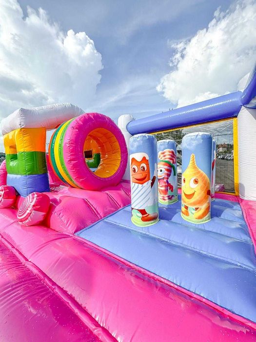 Castel gonflabil tip parc gonflabil Candyland Cluj-Napoca • OLX.ro