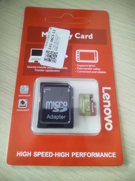 Карта памет 1TB Micro SD Lenovo Extreme pro V30 xc1 a2 гр. София Изток • OLX.bg