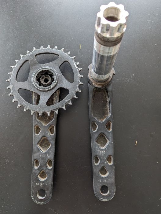 Kурбели Race Face Turbine CINCH Crank. Chainring Race Face 30T MTB гр ...