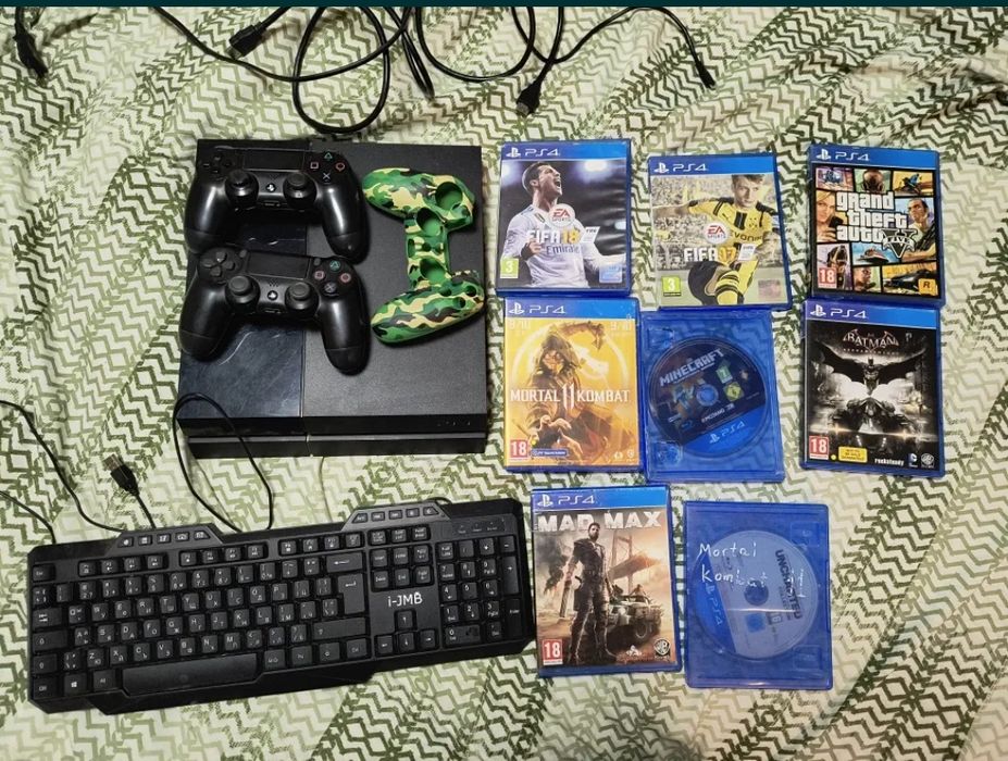 Psp 4 с два контролера клавиатура и игри гр. Белослав • OLX.bg