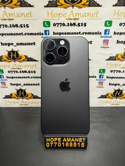 Hope Amanet P3 Iphone 16 pro / 256 gb / 100% baterie Bucuresti Sectorul ...