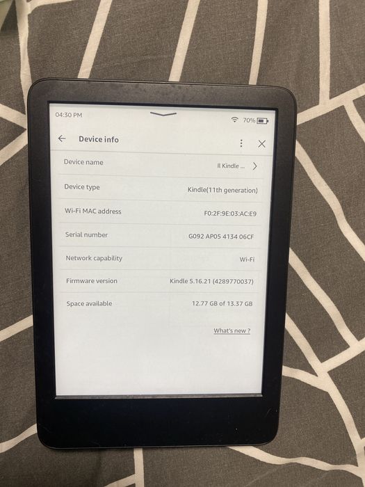 Kindle 11th Generation 2022 6 inch Drumul Carului • OLX.ro