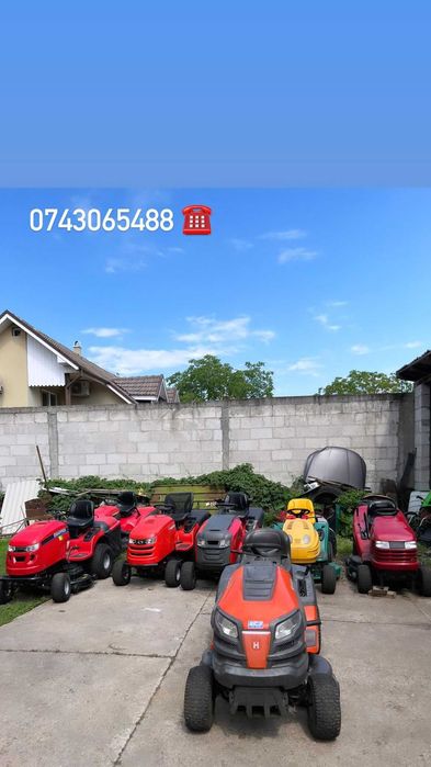 Tractoras Gazon Gradina stadioane Husqvarna Viking Oradea • OLX.ro