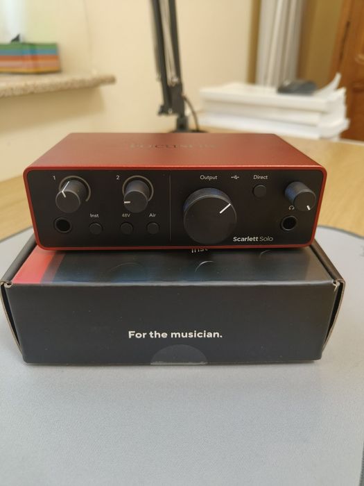 Interfata audio Focusrite Scarlett Solo 4th gen Bucuresti Sectorul 3 ...