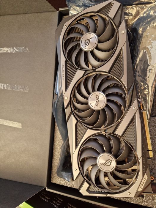 RTX 3060Ti ASUS RoG Strix 8GB (Пълен комплект) гр. София Горубляне • OLX.bg