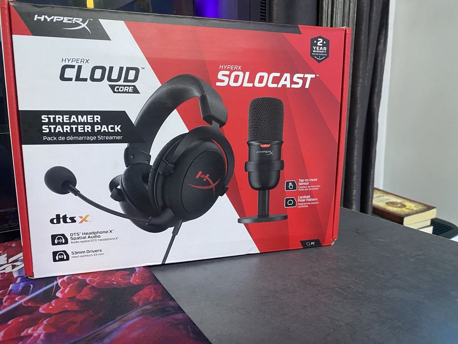 HyperX -Само слушалки от комплекта- 7.1 гр. Плевен Идеален център • OLX.bg