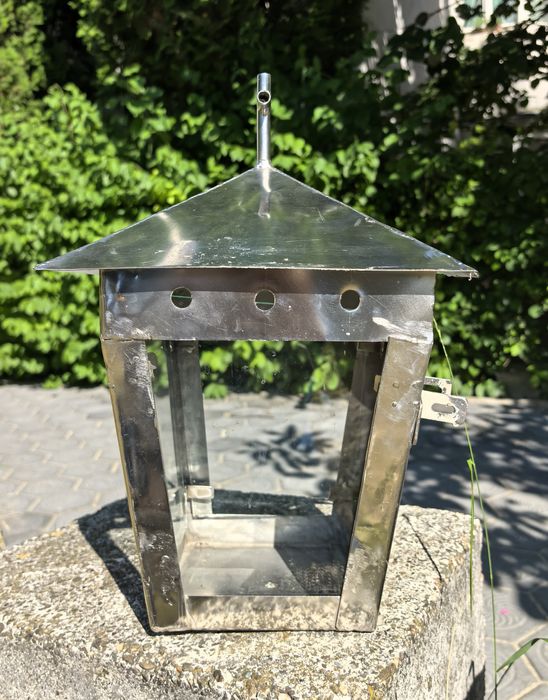 Felinar mortuar și suport pentru tămâie, ambele din INOX Iasi • OLX.ro