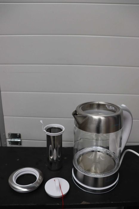 Електрическа кана Cecotec ThermoSense 370 Clear, С филтър, 2200W, 1.7л гр. Варна Западна ...