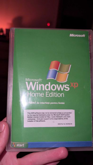 CD OEM Windows XP Home Edition original - folosit Timisoara • OLX.ro