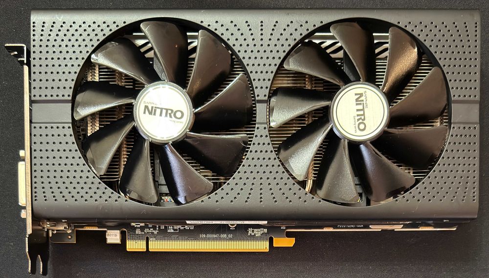 ТОП състояние Видео карта GPU Sapphire NITRO+ RX 480 OC 8GB GDDR5 гр ...