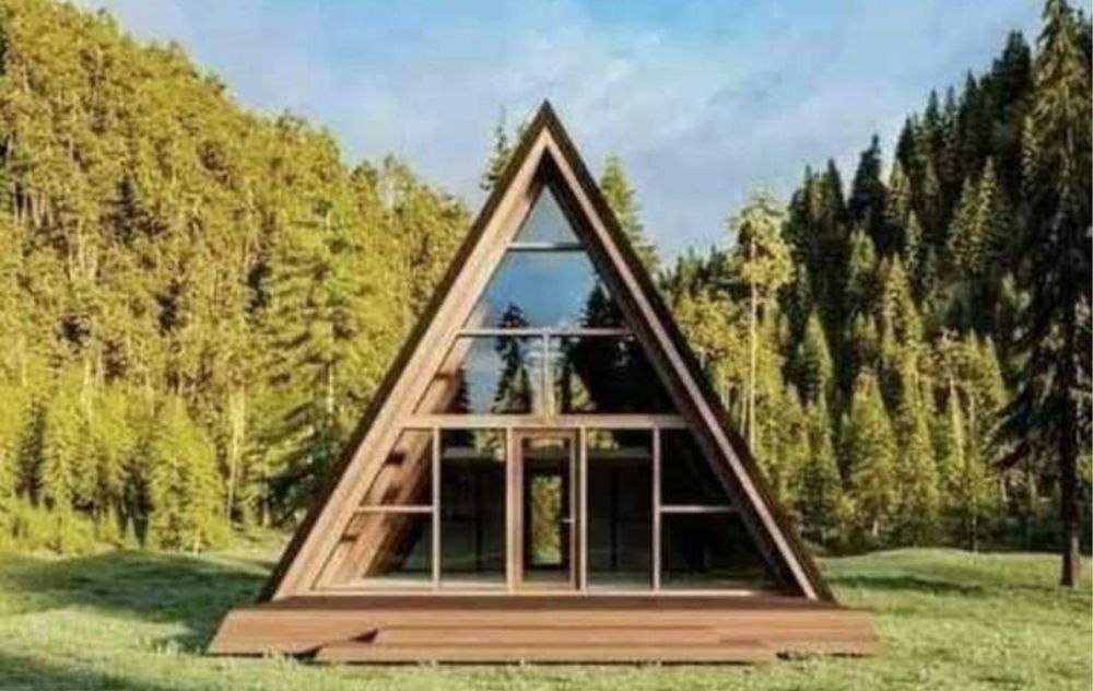 Vindem dar si construim la comanda casute din lemn tip casa sau Aframe Cluj-Napoca • OLX.ro