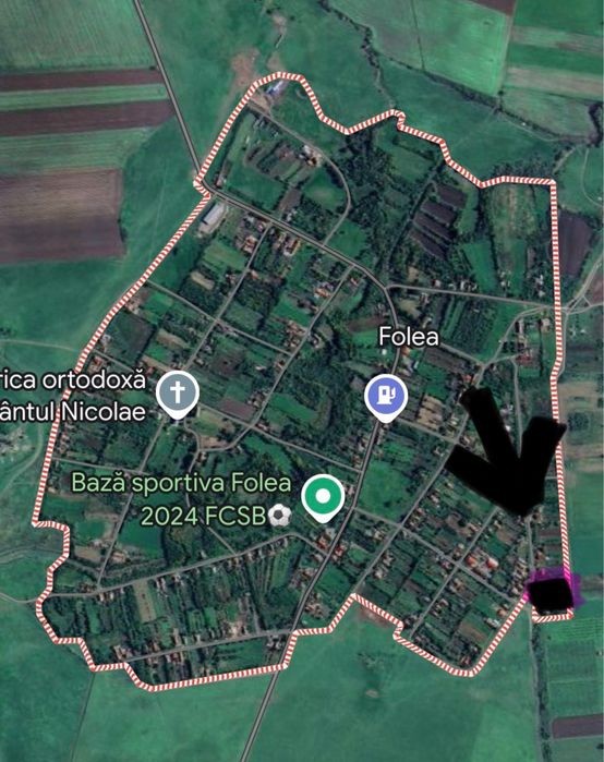 Proprietar Vand Teren Intravilan 1600 mp Folea Timis Zona linistita ...