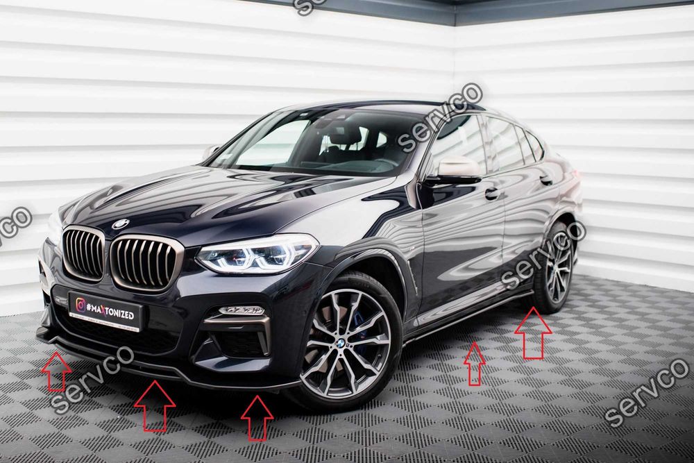 Pachet Exterior Prelungiri Body kit tuning Bmw X4 M-Pack G02 2018-2021 ...