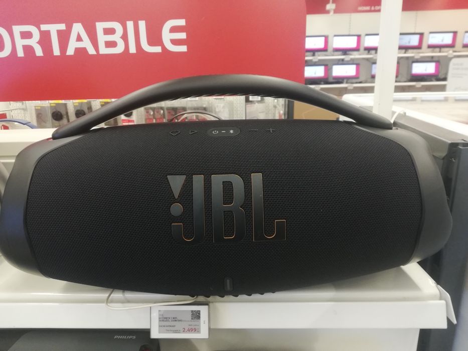 Boxa portabila JBL Boombox 3 Wi-Fi, 180W, Bluetooth, Autonomie 24H, Hi Iasi • OLX.ro