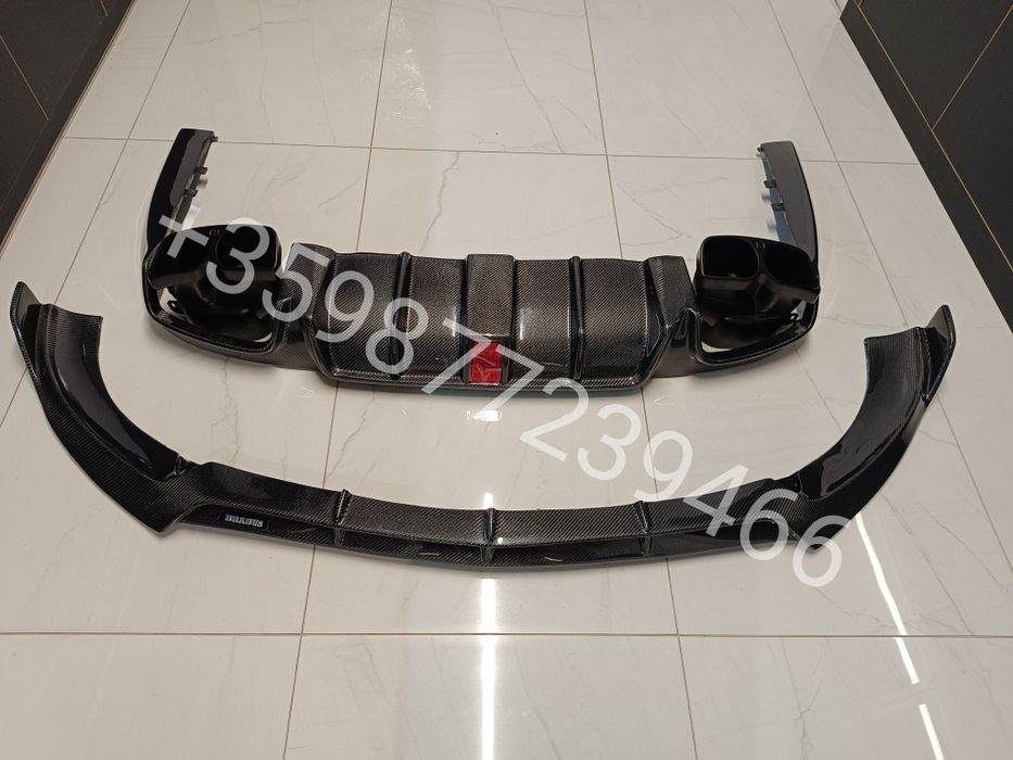 Mercedes W213 Coupe C238 AMG Brabus карбон пакет лип спойлер накрайниц ...