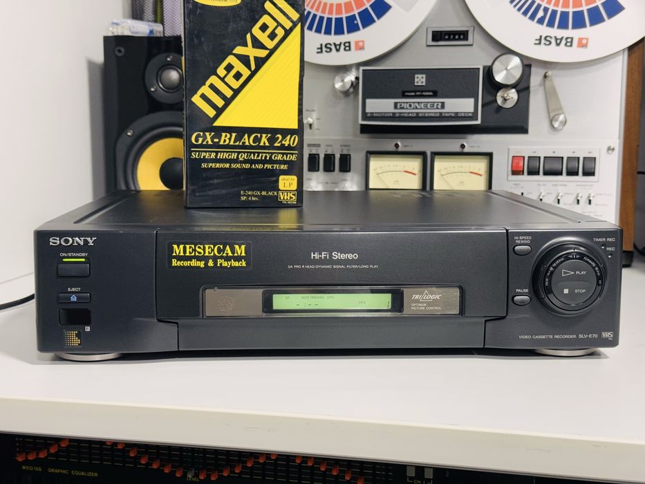 VHS videorecorder SONY SLV-E70,mesecam,Hi-Fi stereo, defect Suceava ...