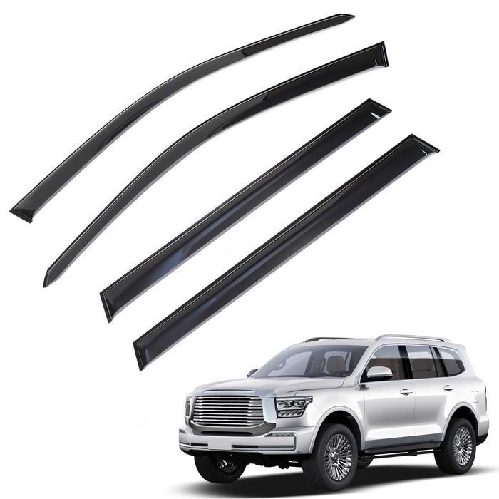 Ветровики дверей (дефлекторы) для автомобилей Tank Астана: 15 000 тг ...