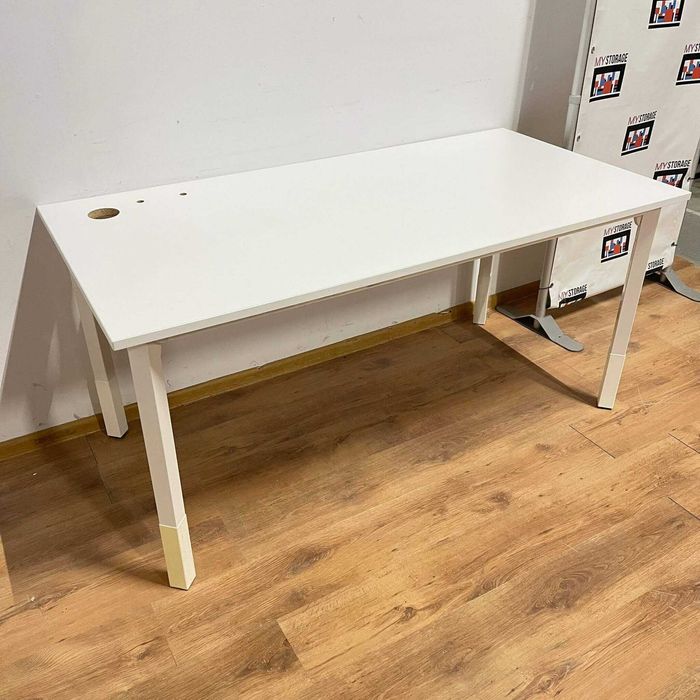 Birou reglabil pe înălțime, alb Cluj-Napoca • OLX.ro