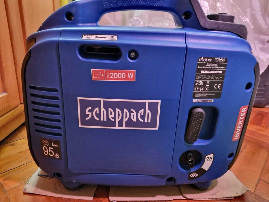 Generator portabil Scheppach SG2000, Invertor digital, 2kW Bucuresti ...