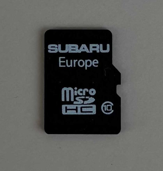 2025 Ново Subaru Оригинална Micro Sd Card Gen2 Europe Навигационна гр ...