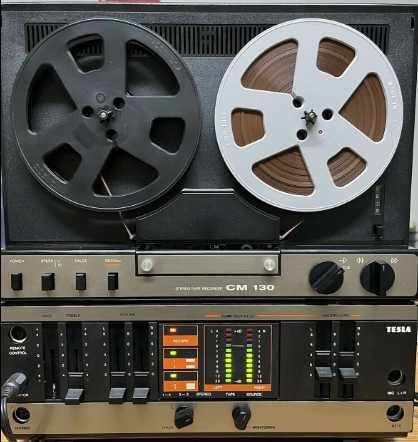 Magnetofon Tesla CM 130 an 1986 Brad • OLX.ro