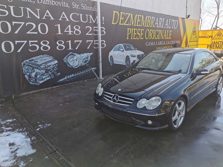 Dezmembrez mercedes CLK W209 AMG 2.2 euro 4/bara fata clk amg/far clk/ Targoviste • OLX.ro