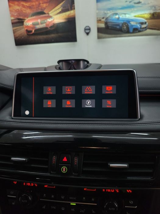 CarPlay Android Auto BMW F01 F10 F15 F25 F30 G30 E60 E70 E90 X3 X5 X6 гр. Пазарджик Промишлена ...