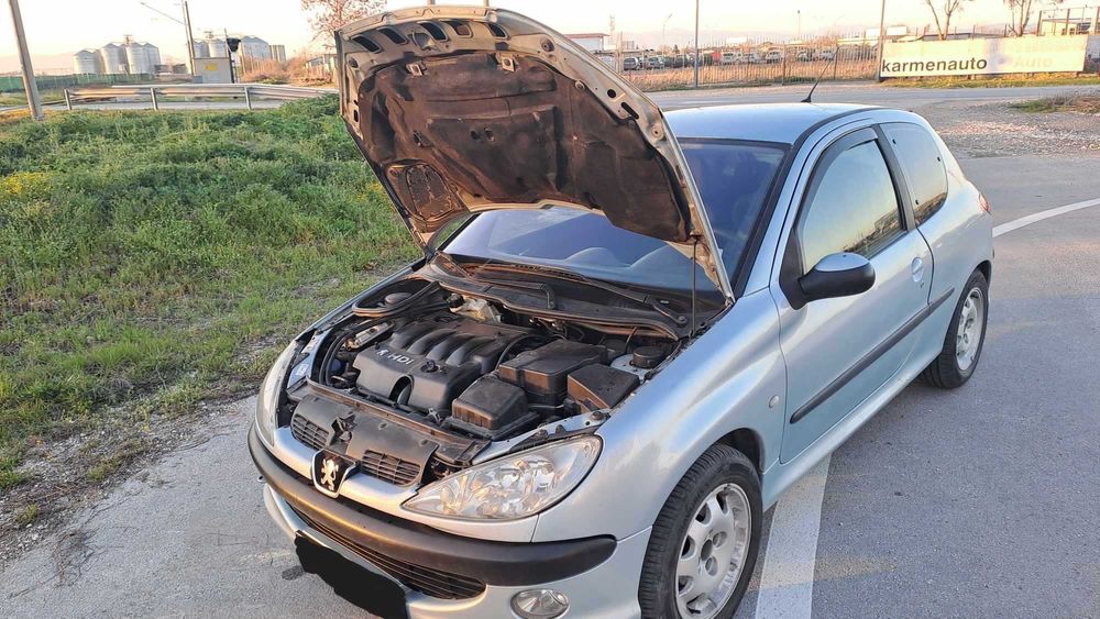 Peugeot 206 2.0HDI/90HP/2002г. гр. Пловдив Индустриална зона - Север • OLX.bg